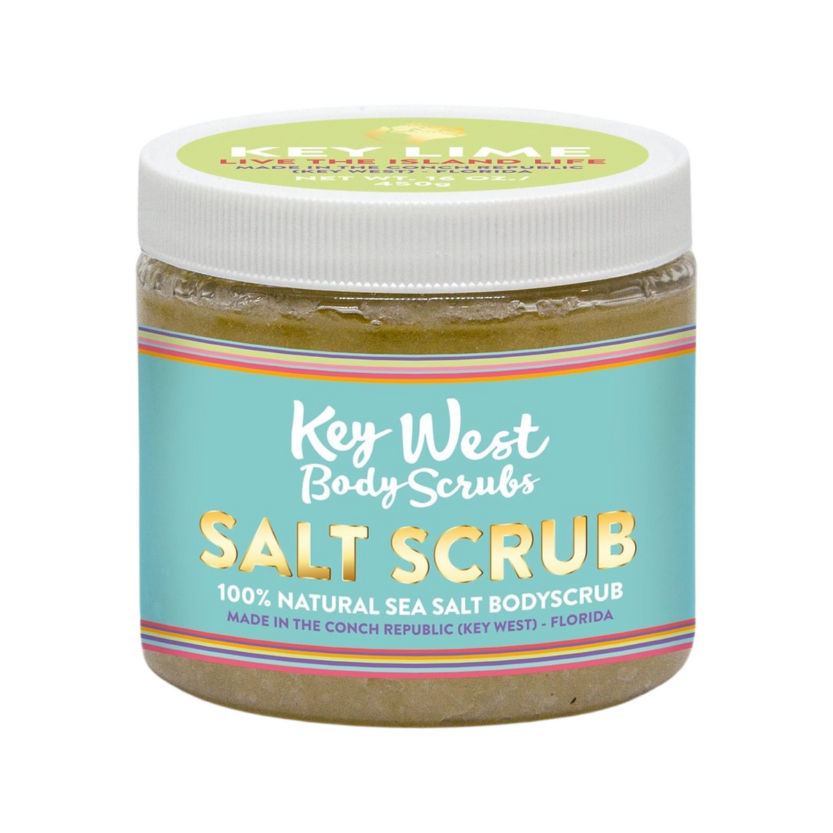 The Florida Keys Original Key West Body Scrub - Key Lime Salt Scrub