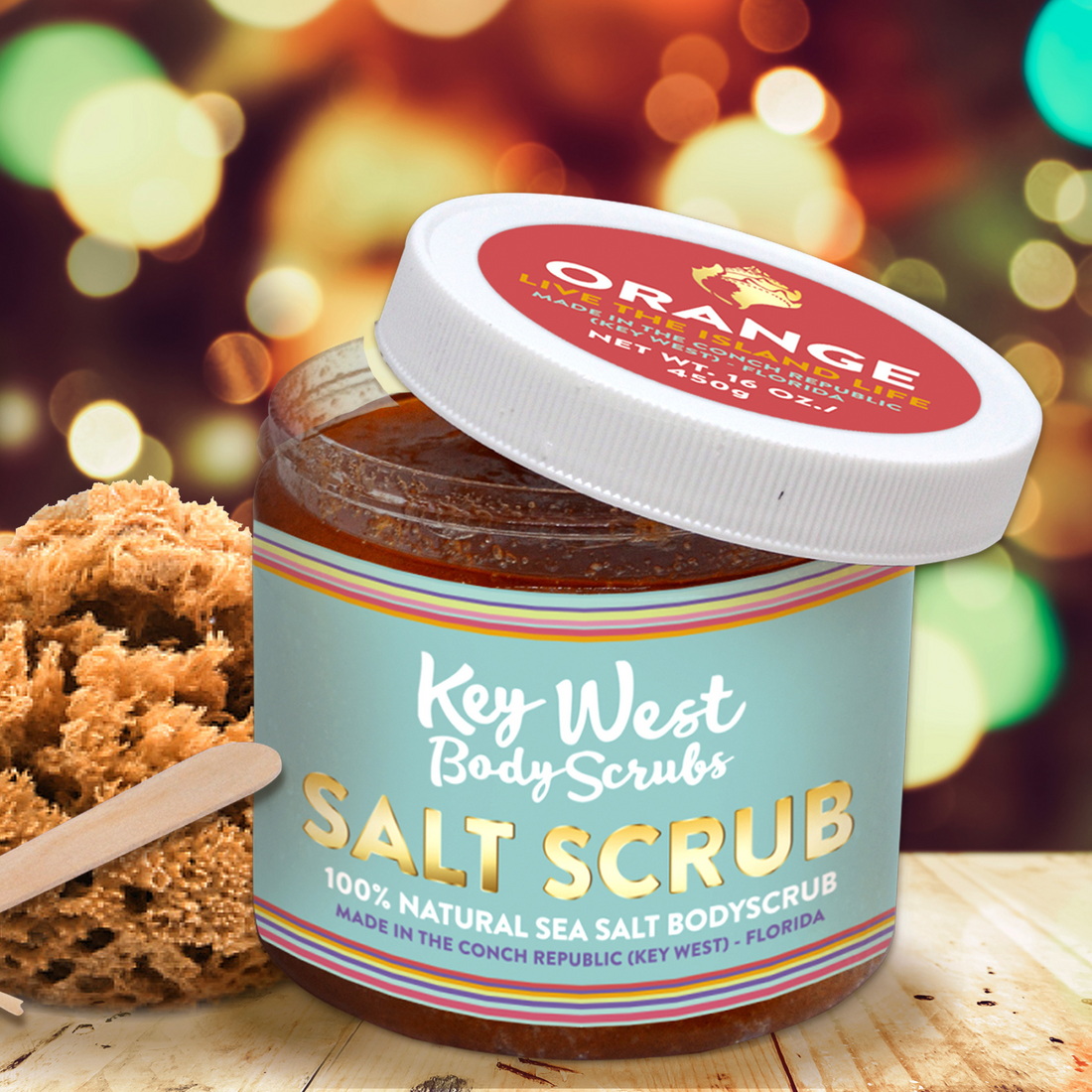 The Florida Keys Original Key West Body Scrub - Orange Salt Scrub